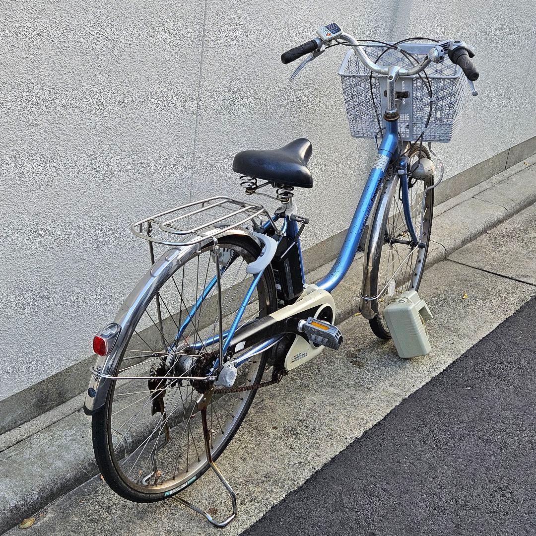 パナソニック♪電動アシスト自転車♪ViVi♪爽やかなブルー
