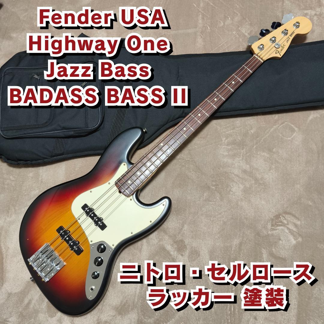ベース Fender USA Highway One Jazz Bass BADASS