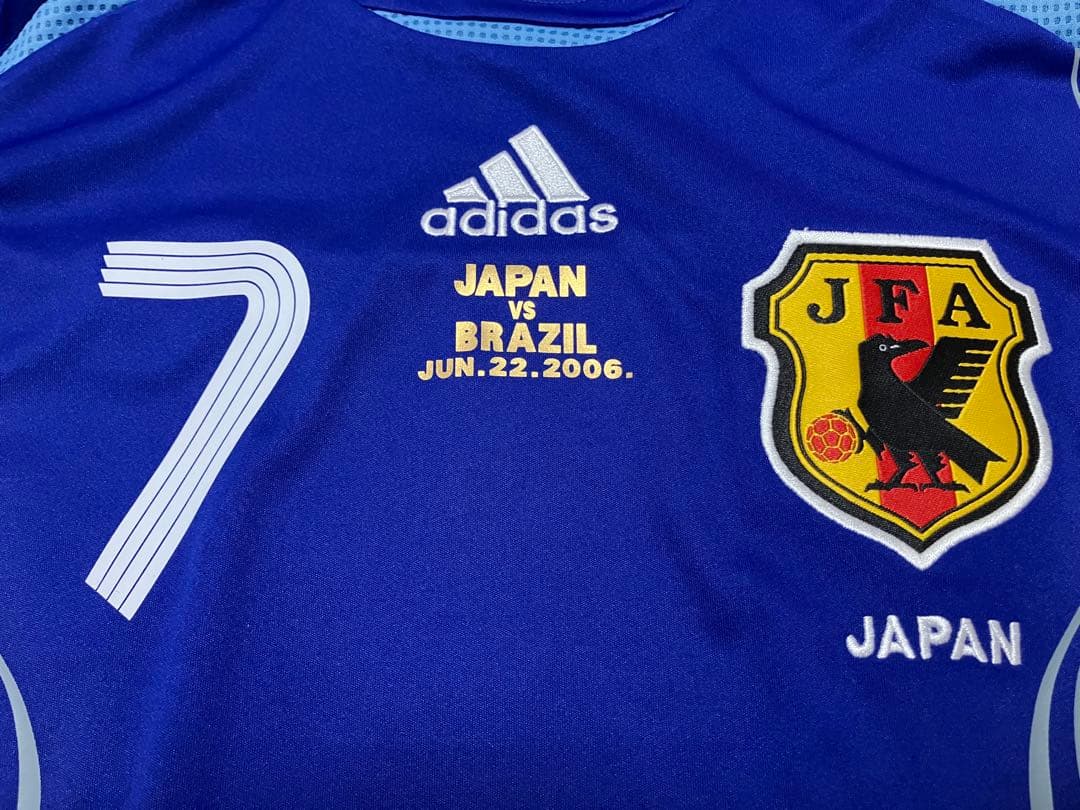 【新品タグ付き】2006 ドイツW杯 中田英寿 日本代表7番ユニフォーム