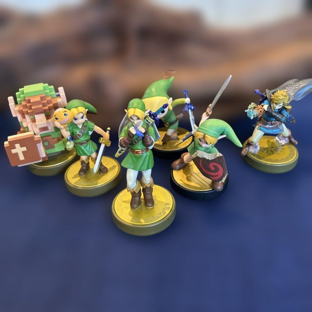 ゼルダの伝説 amiibo ６体セット リンク スマブラ