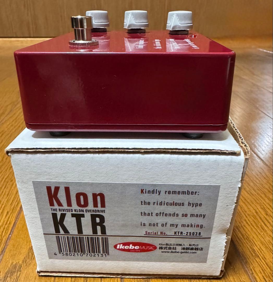 Klon KTR オーバードライブペダル