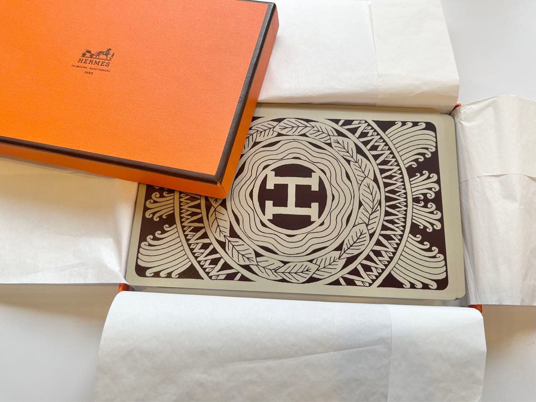 HERMÈS ジャンボサイズ トランプ (グラン・モデール)　希少　極美品