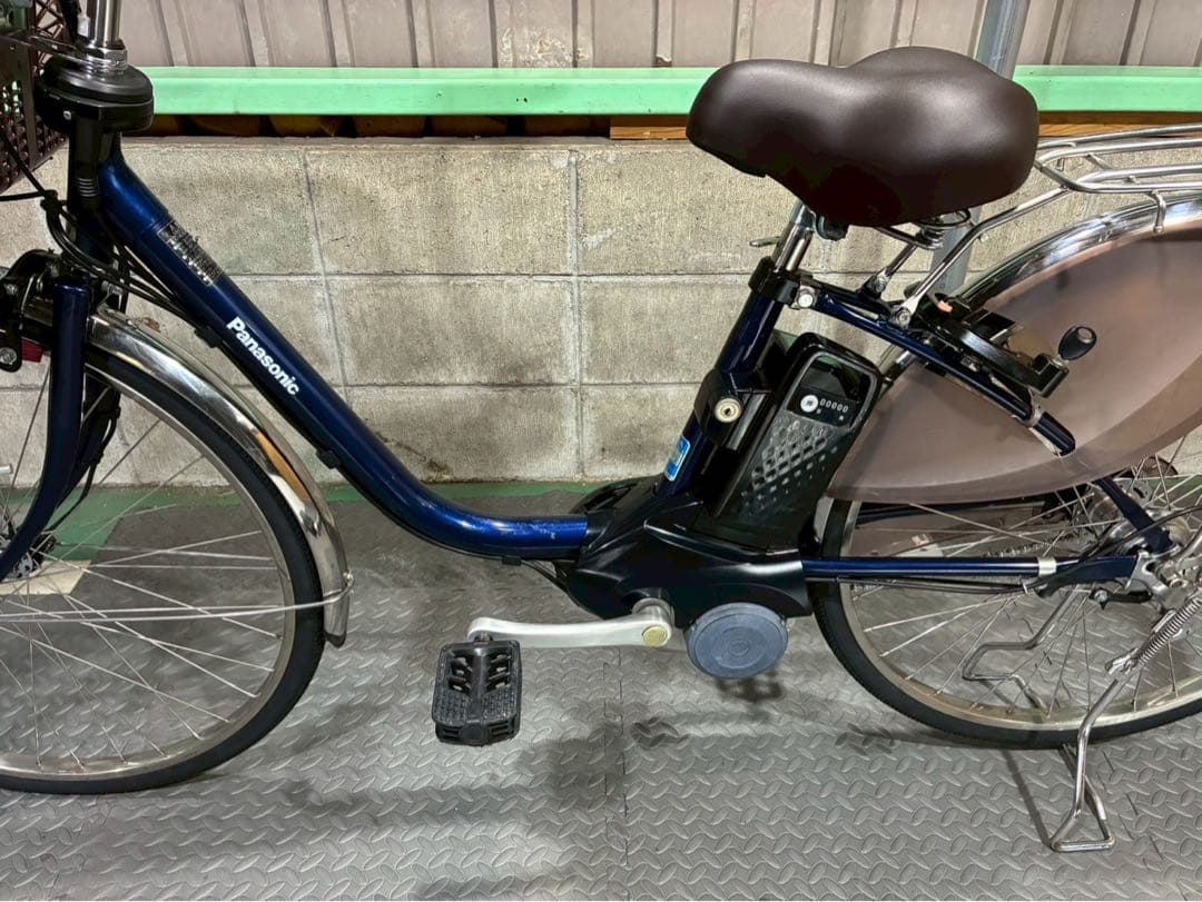 電動自転車　パナソニック　ビビDX 26インチ ブルー　№8310