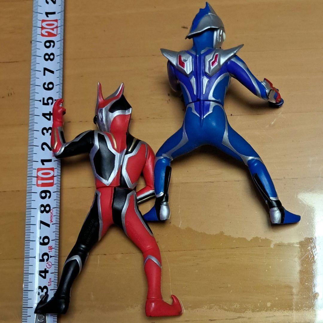 ウルトラマンネクサス ウルトラヒーロー　ソフビ　プライズフィギュア セット