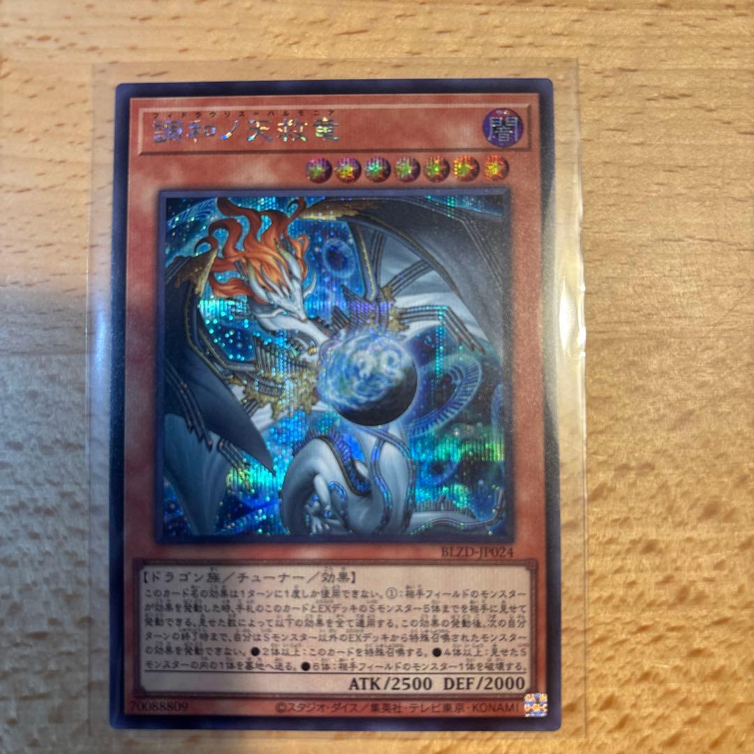 調和ノ天球竜　シークレット　遊戯王　OCG
