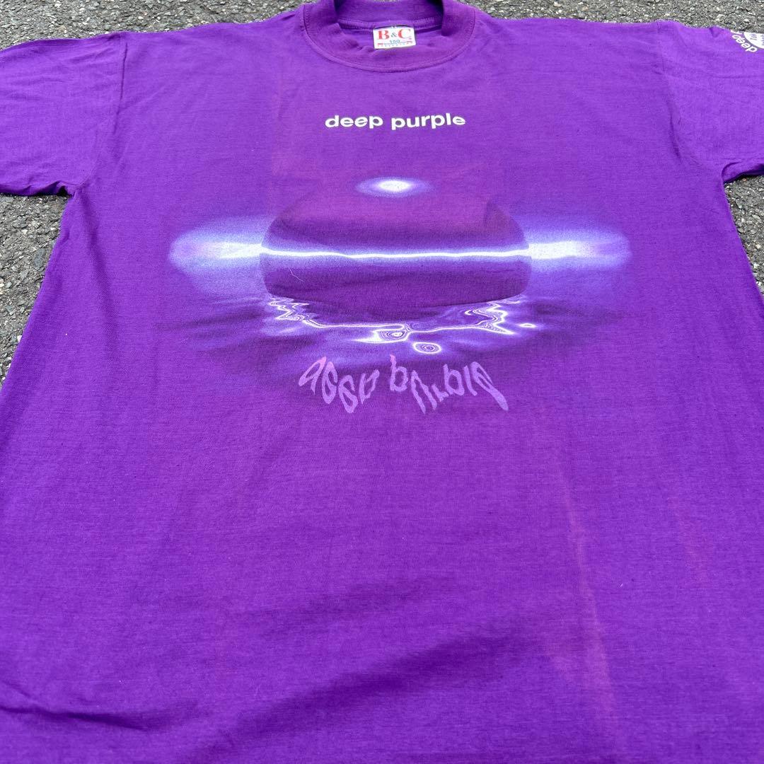 EUROBODY 90s B&Cタグ DEEPPURPLE バンドTシャツ