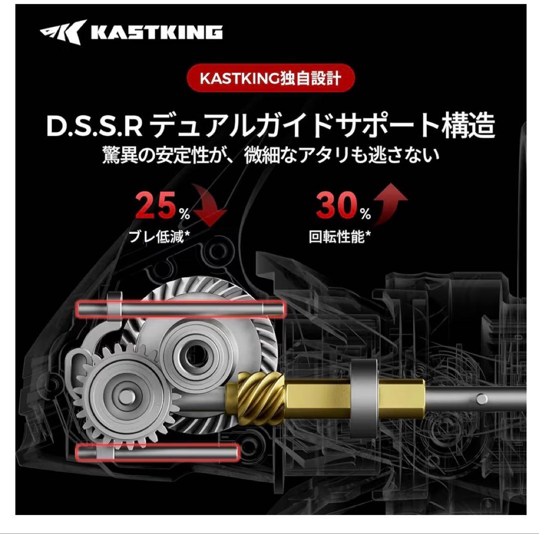 KASTKING Valiant Eagle シリーズ スピニングリール