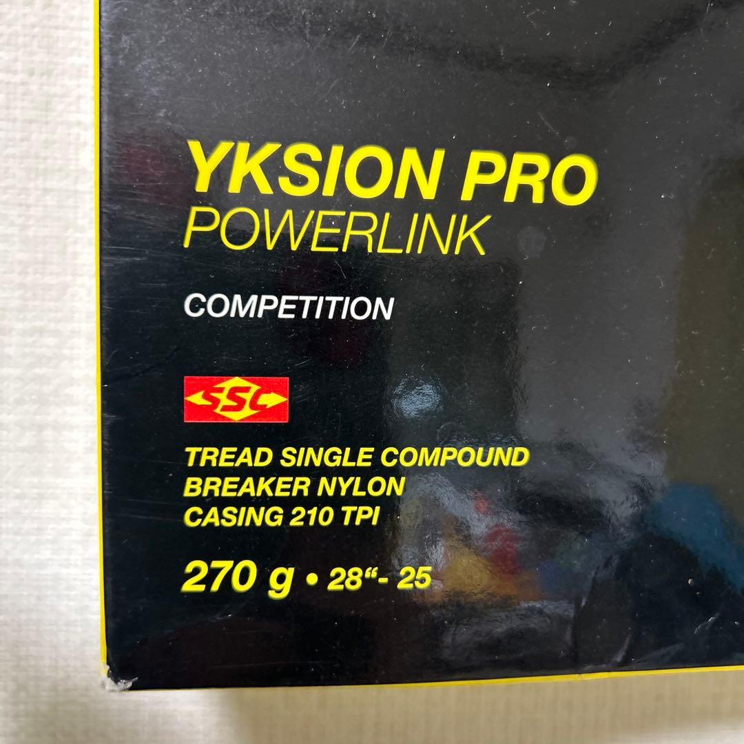 MAVIC YKSION PRO POWER LINK リヤタイヤ25c
