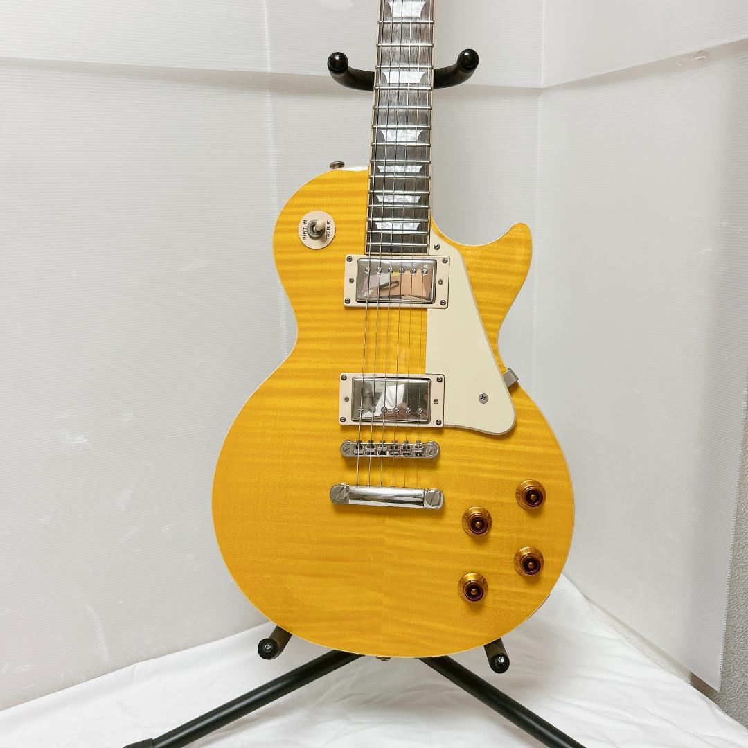 美品 Epiphone エピフォン Lespaul Standard lemon