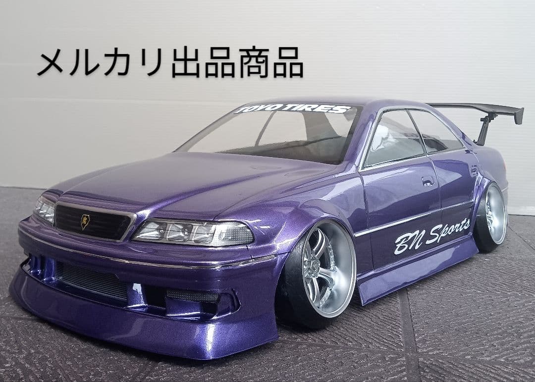 ラジコンボディ　RC−ART JZX100マークⅡボディ