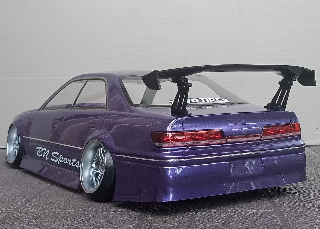 ラジコンボディ　RC−ART JZX100マークⅡボディ