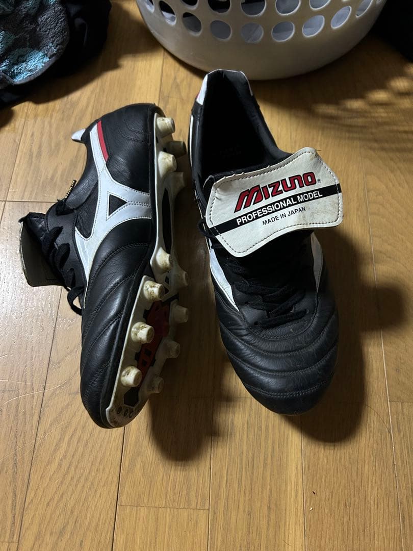 Mizuno モレリア II JAPANサッカモデル 30cm 3回使用。