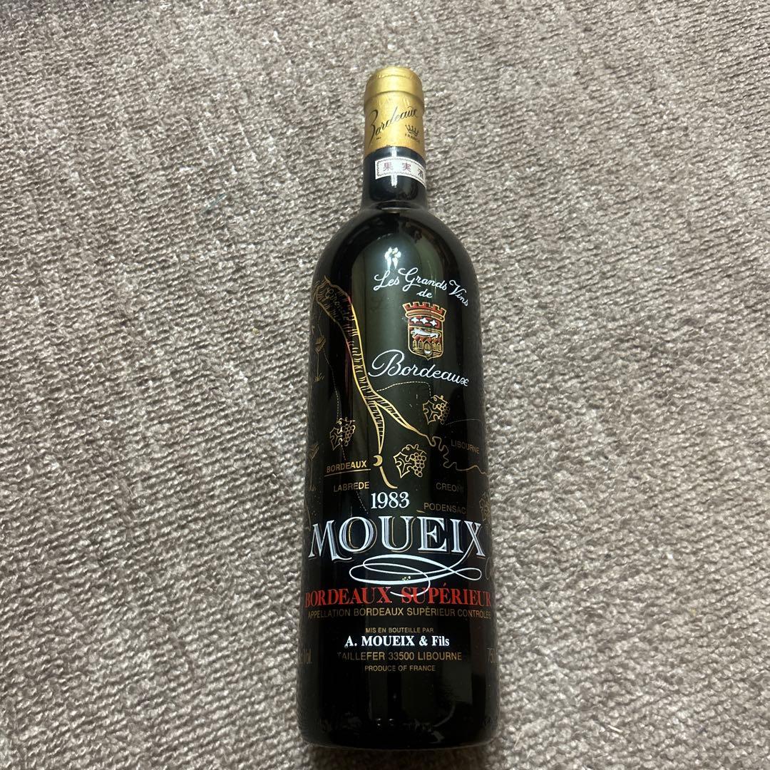 1983年 ボルドー 赤ワイン Moueix 750ml