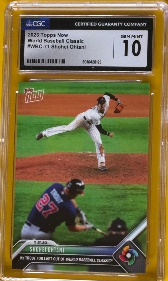 2023 Topps Now Shohei Ohtani WBC決勝 10カード