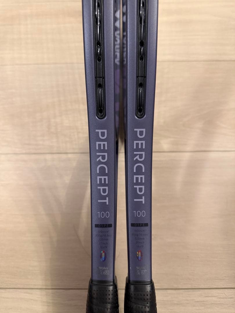 【美品】YONEX PERCEPT100 G2 2本セット