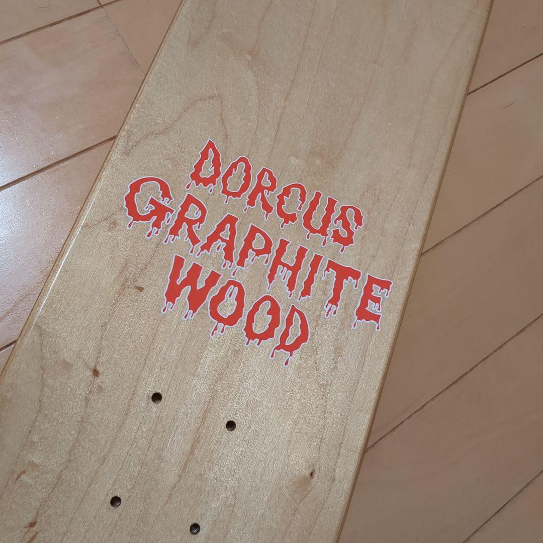 激レアDorcus Graphite Wood スケートボードデッキ　カツ秋山