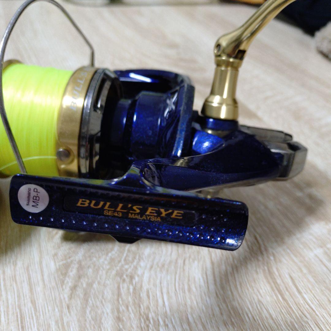 BULL'S EYE SE43 スピニングリール 2スプール付き