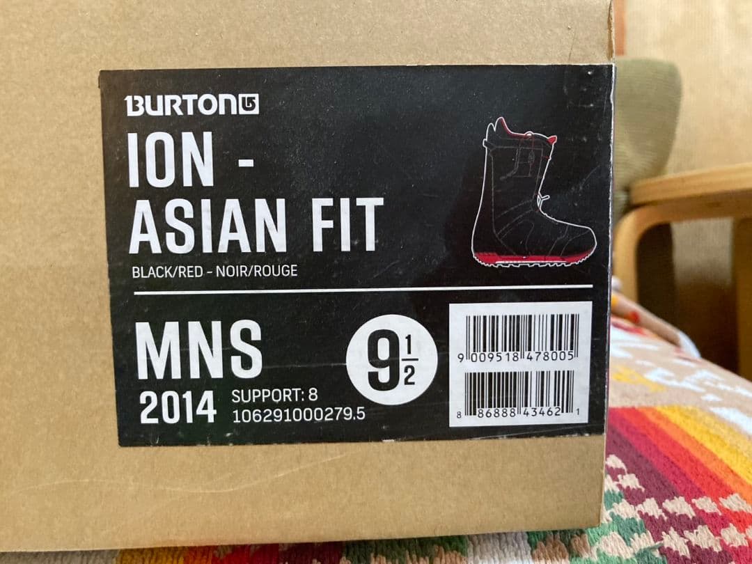 Burton Ion Asian Fit スノーボードブーツ 9.5