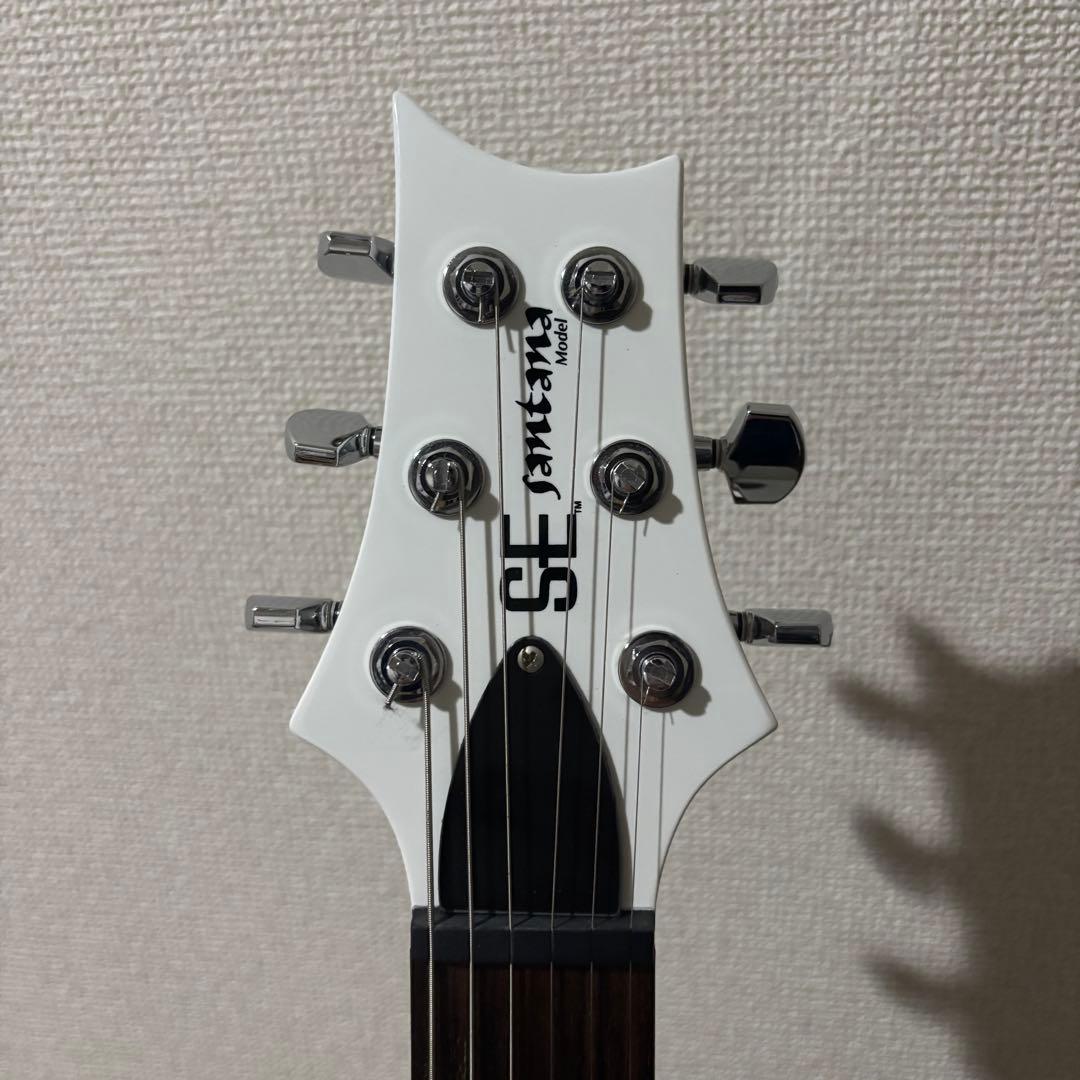 PRS SE Santana シグネチャーモデル　白
