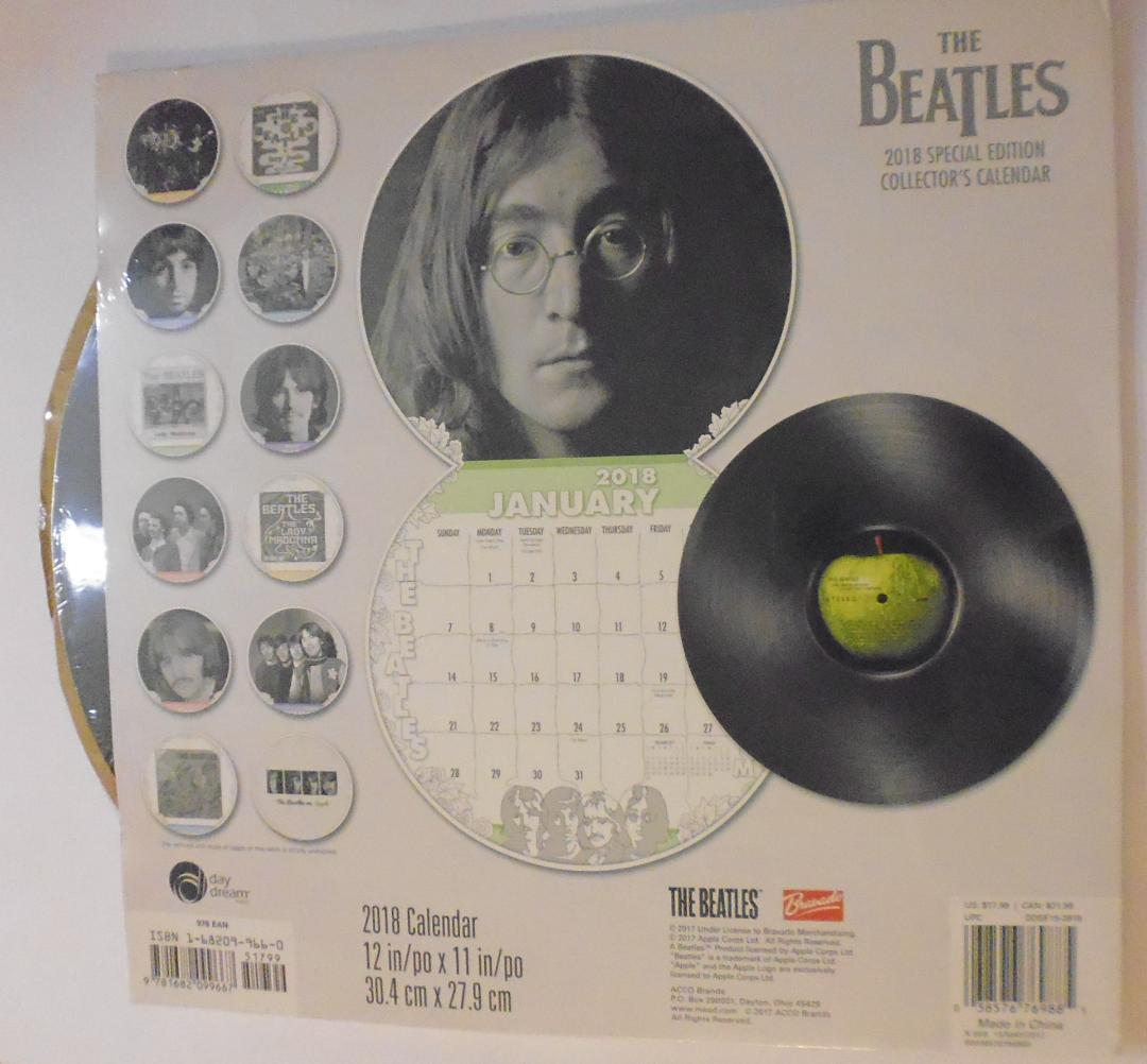 コレクション The Beatles White Album Calendar 2018