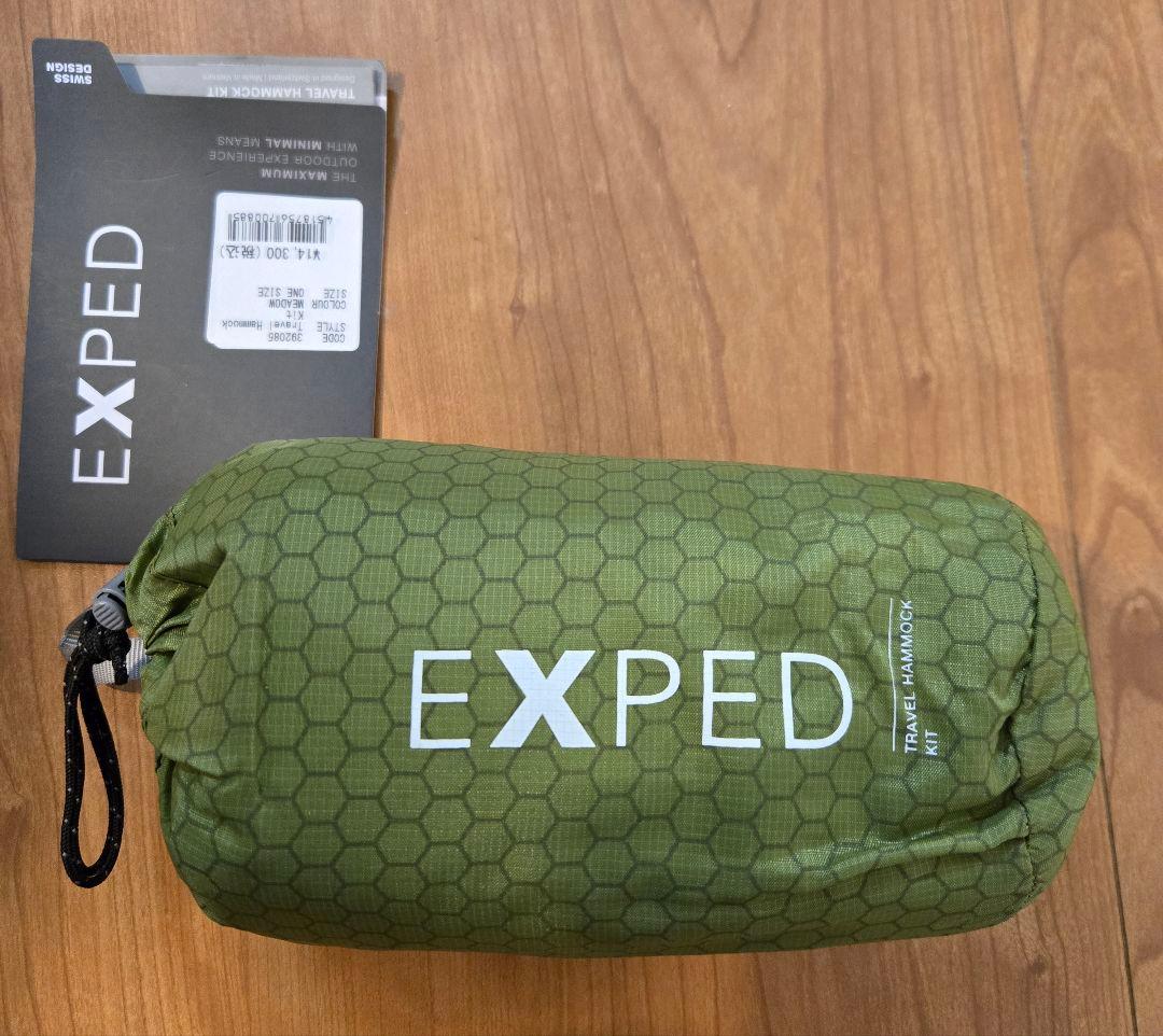 テーブル・チェア・ハンモック EXPED Travel Hammock Kit Meadow
