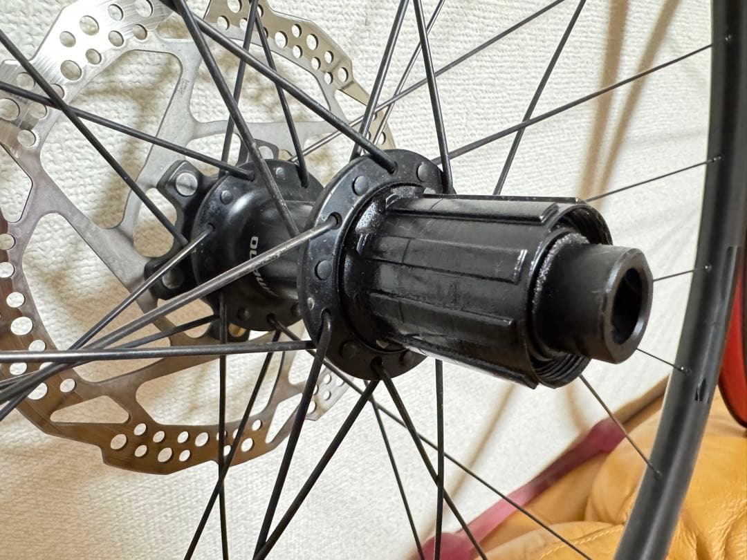 Shimano RS470 ディスクホイール 前後 ローター付 センターロック