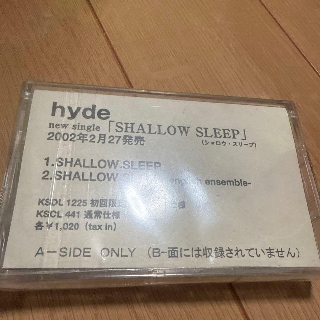 直筆サイン サンプル SHALLOW SLEEP ラルク L'Arc hyde