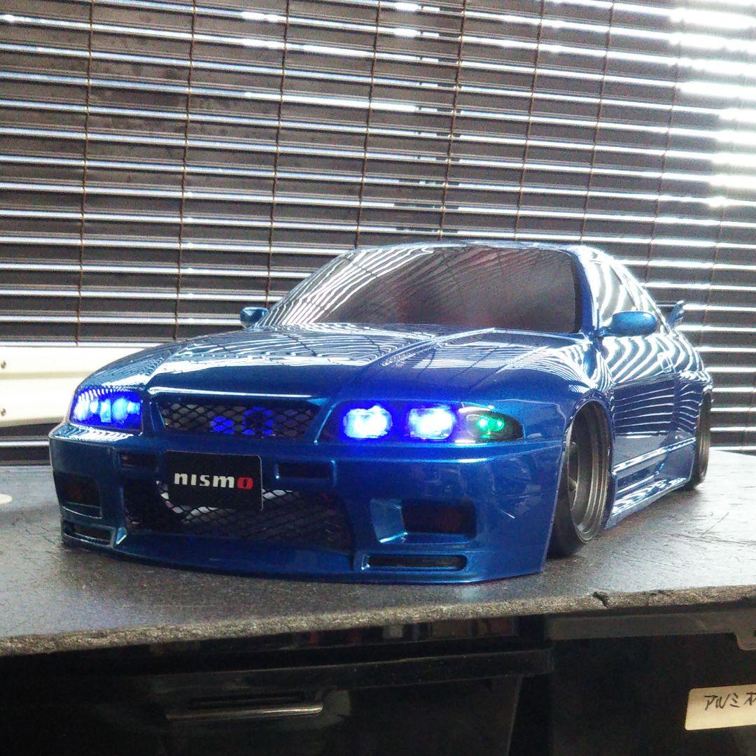 確認用 タミヤ製 1/10 skyline R33 ボディー
