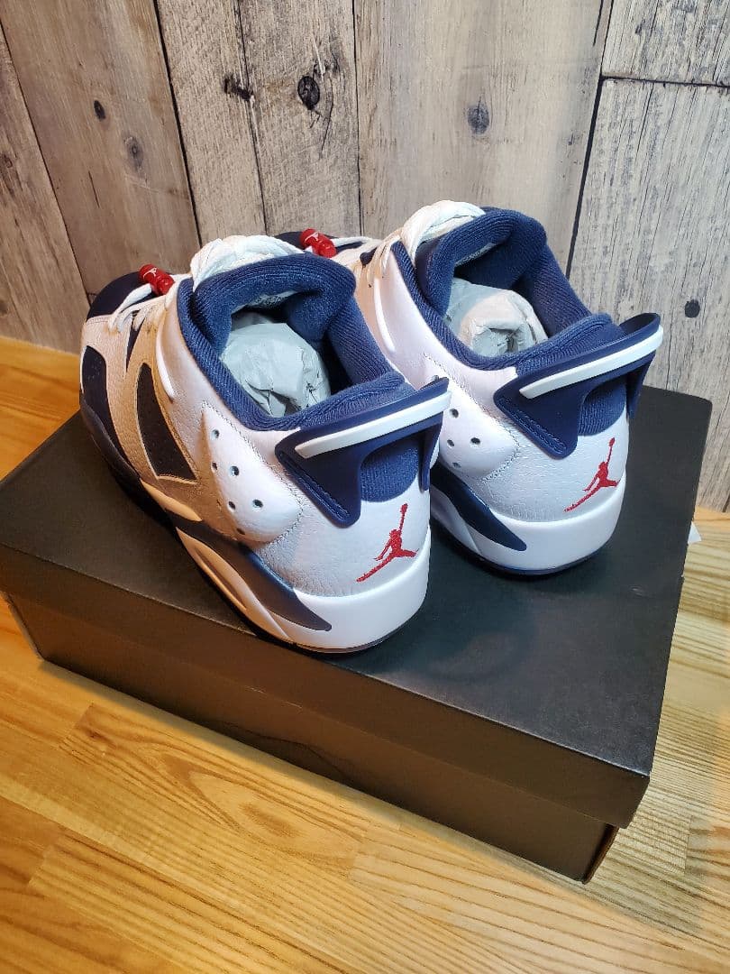 Jordan Retro 6 G 8.5 ホワイト/ネイビー