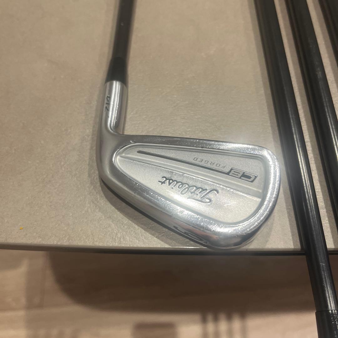 Titleist 714cb アイアンセット オニキスブラック105