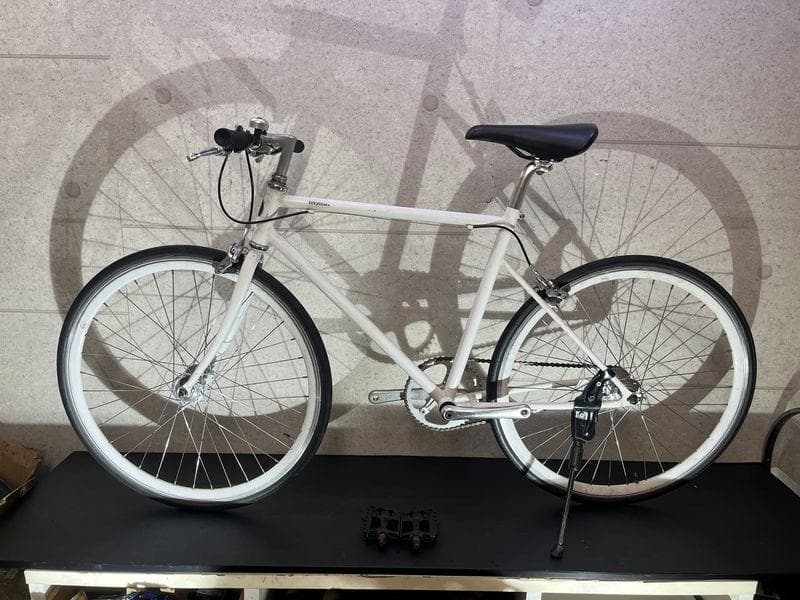 tokyobike 26インチ　シングル　ホワイト　S　citycycle
