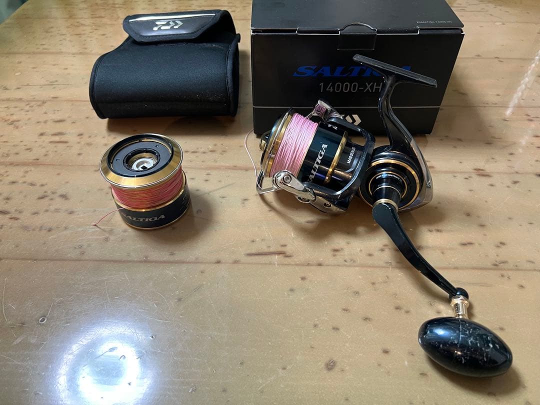 DAIWA 20SALTIGA 14000-XH 替えスプール　スピニングリール