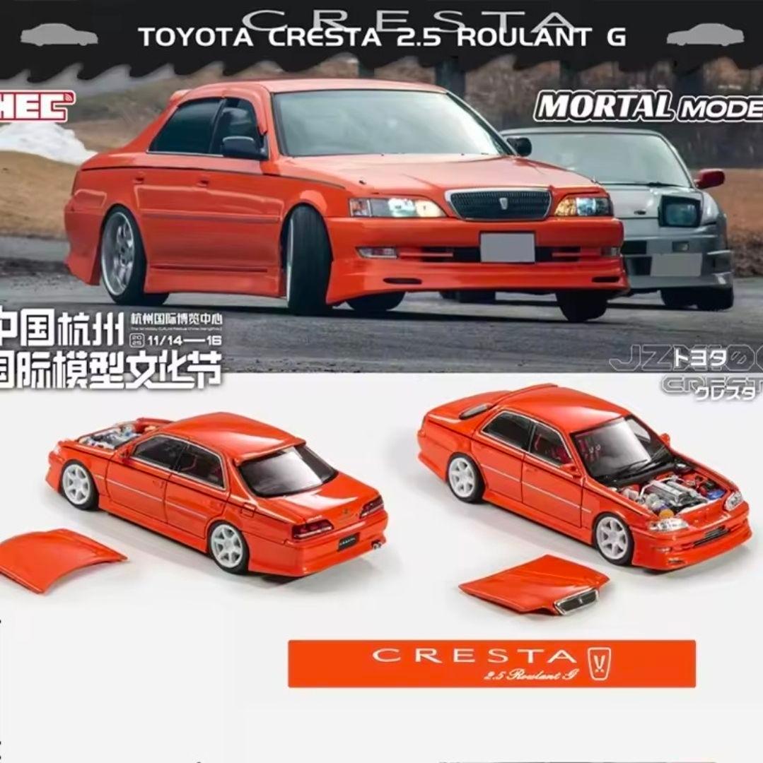 2025HEC限定1/64MORTALMODELトヨタクレスタ2.5ルーラントG