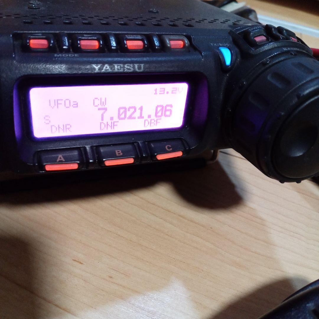 YAESU FT-857DM 50w 通電送受信確認済 新スプリアス対応
