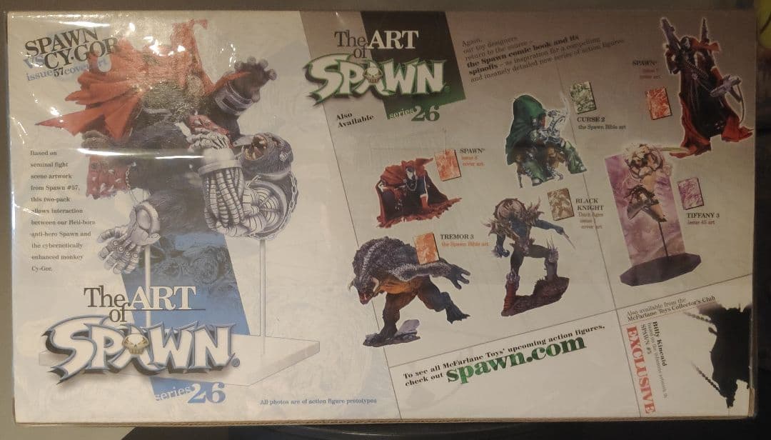 SPAWN 新品 未開封 美品 UVフィルム梱包 コレクション品