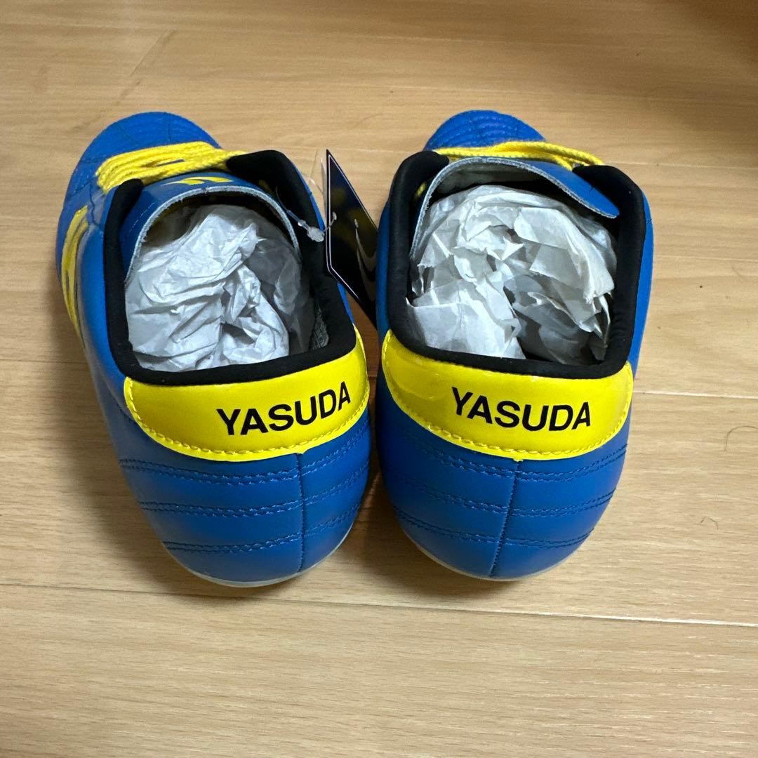 YASUDA サッカーシューズ 青/黄色 新品