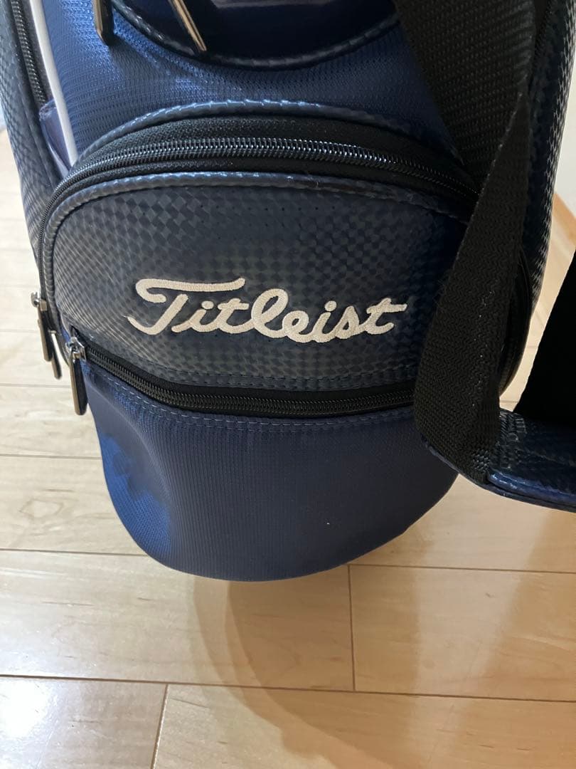 Titleist ネイビー キャディバッグ
