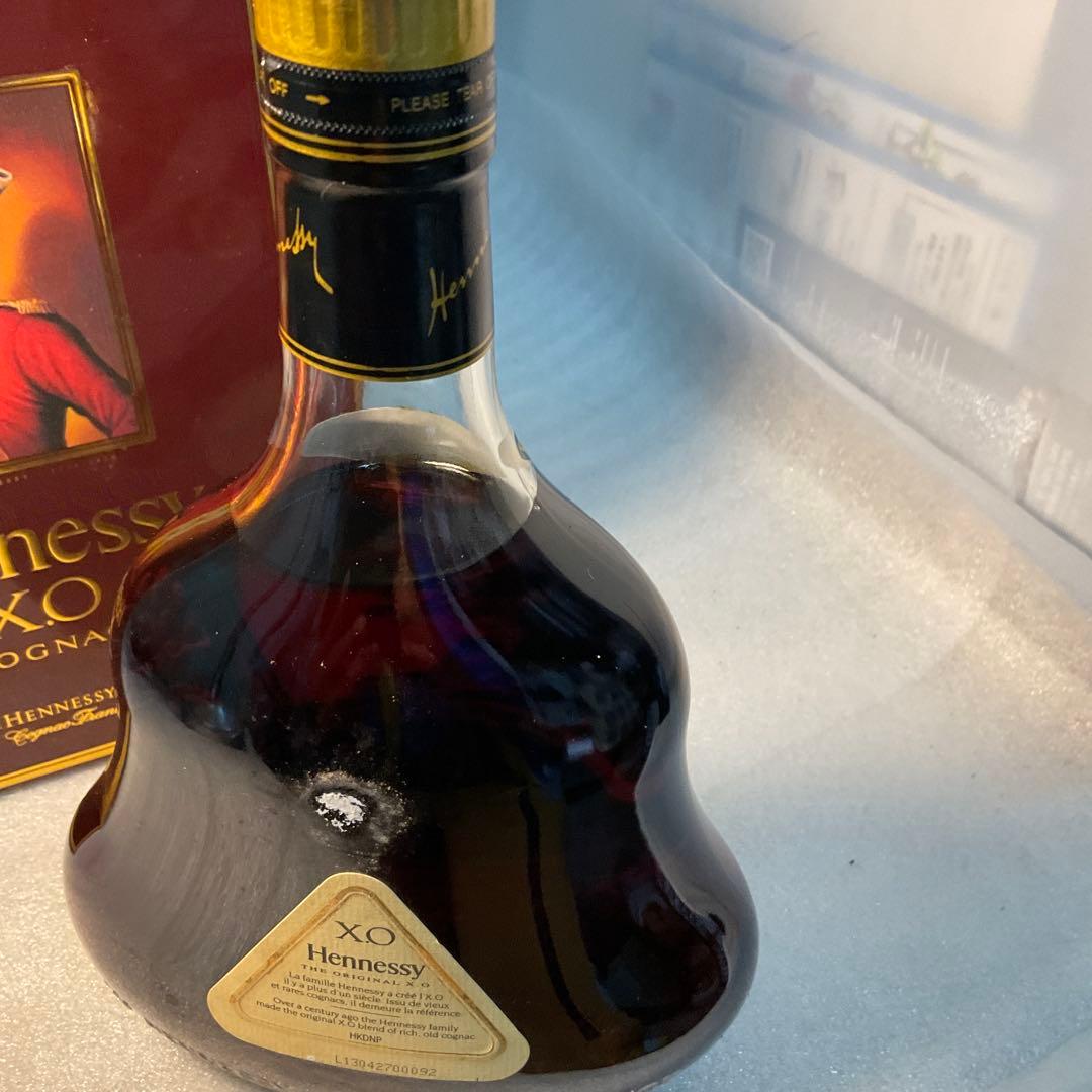 Hennessy XO コニャック cognac ヘネシー 金キャップ 古酒 箱