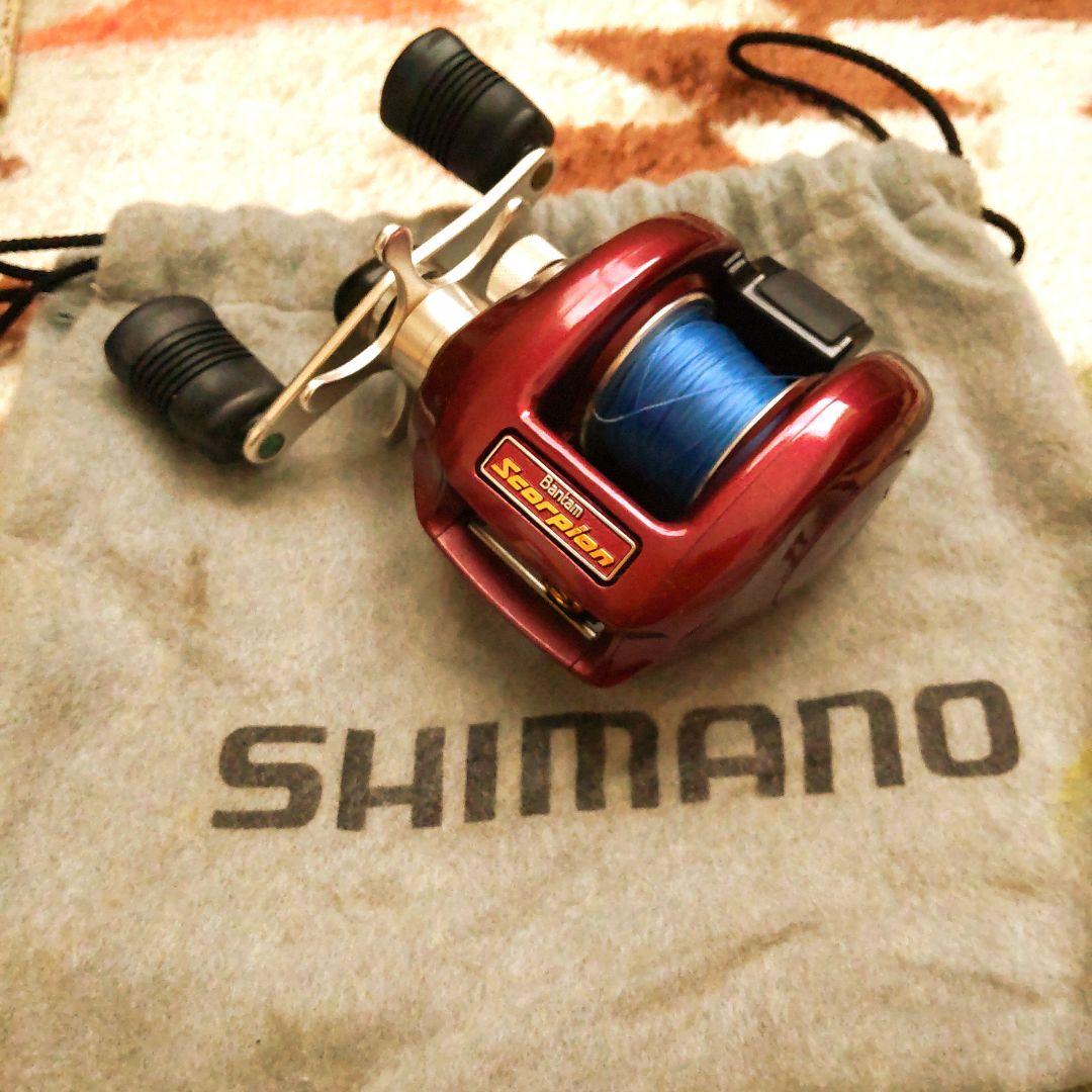 SHIMANO バンタム スコーピオン メタニウムXT 赤メタ 未使用品