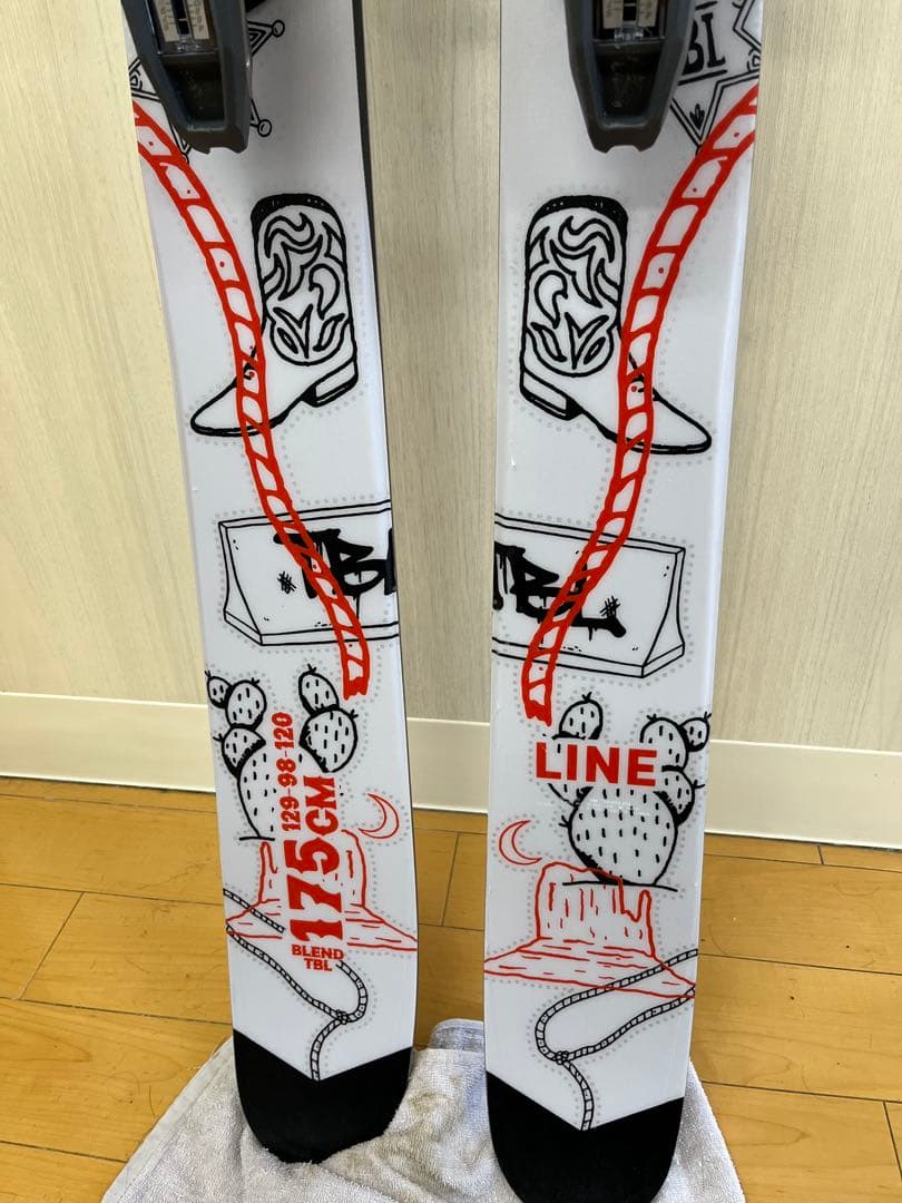 LINE BLEND 2026 スキー 175cm マーカーgriffonX