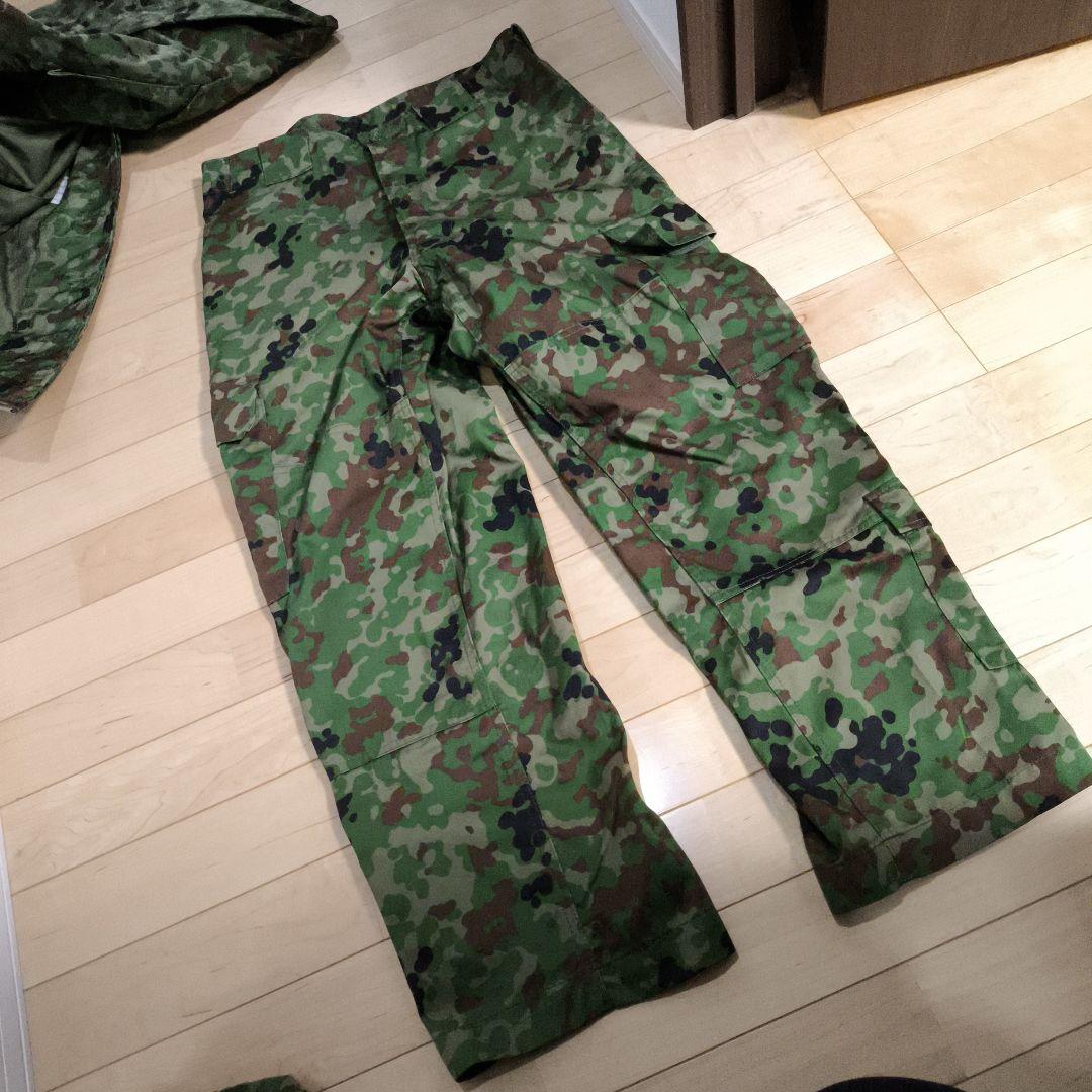 PX品　陸上迷彩戦闘服3型　上下　コンシャツ　グローブセット　厚手生地