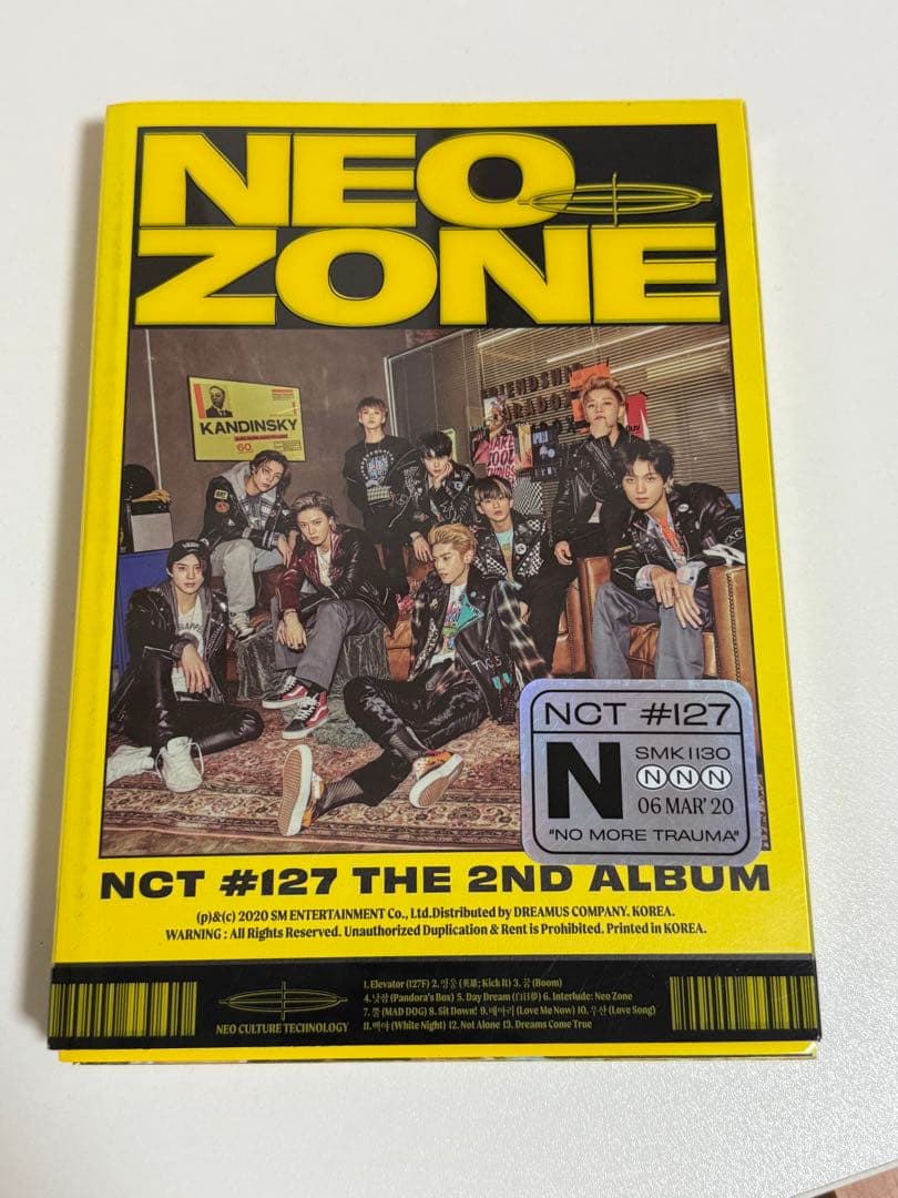 限定値下げ　NCT127 ジェヒョン ユウタ 直筆サイン入りアルバム