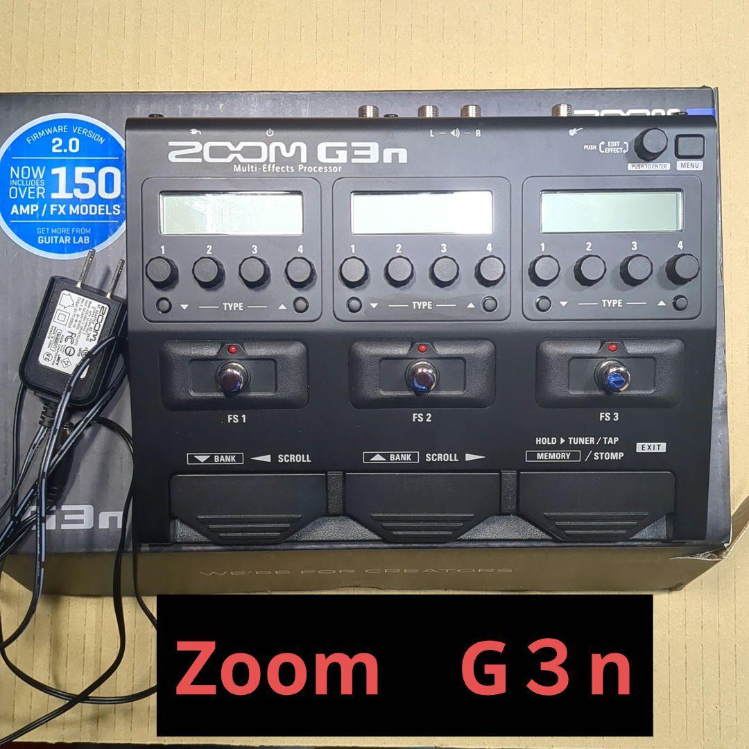 ZOOM G3n マルチエフェクター ギター用　Zoom　ズーム