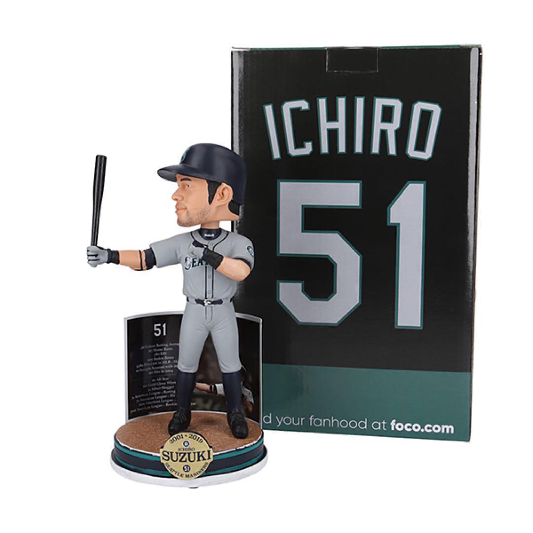 【MLB公式】世界限定3000個 ICHIRO イチロー 限定 (記念台座付)