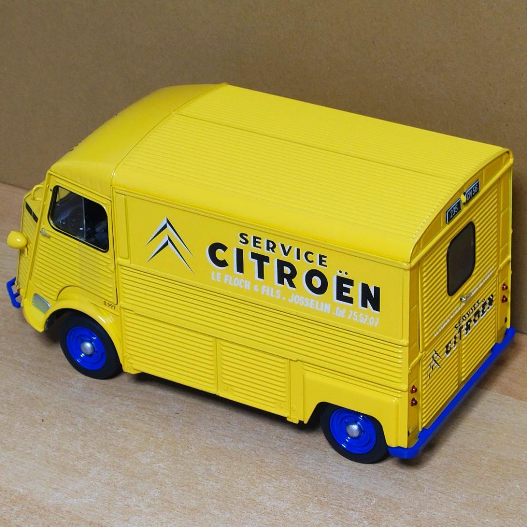 1/18 シトロエン タイプHY 1969 イエロートラック CitroenHY