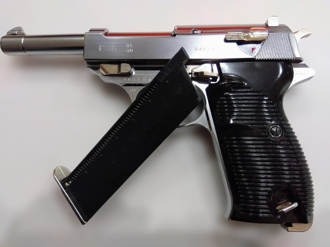 マルゼン　P38 ブローバックモデルガン シルバーモデル（新品、未使用）