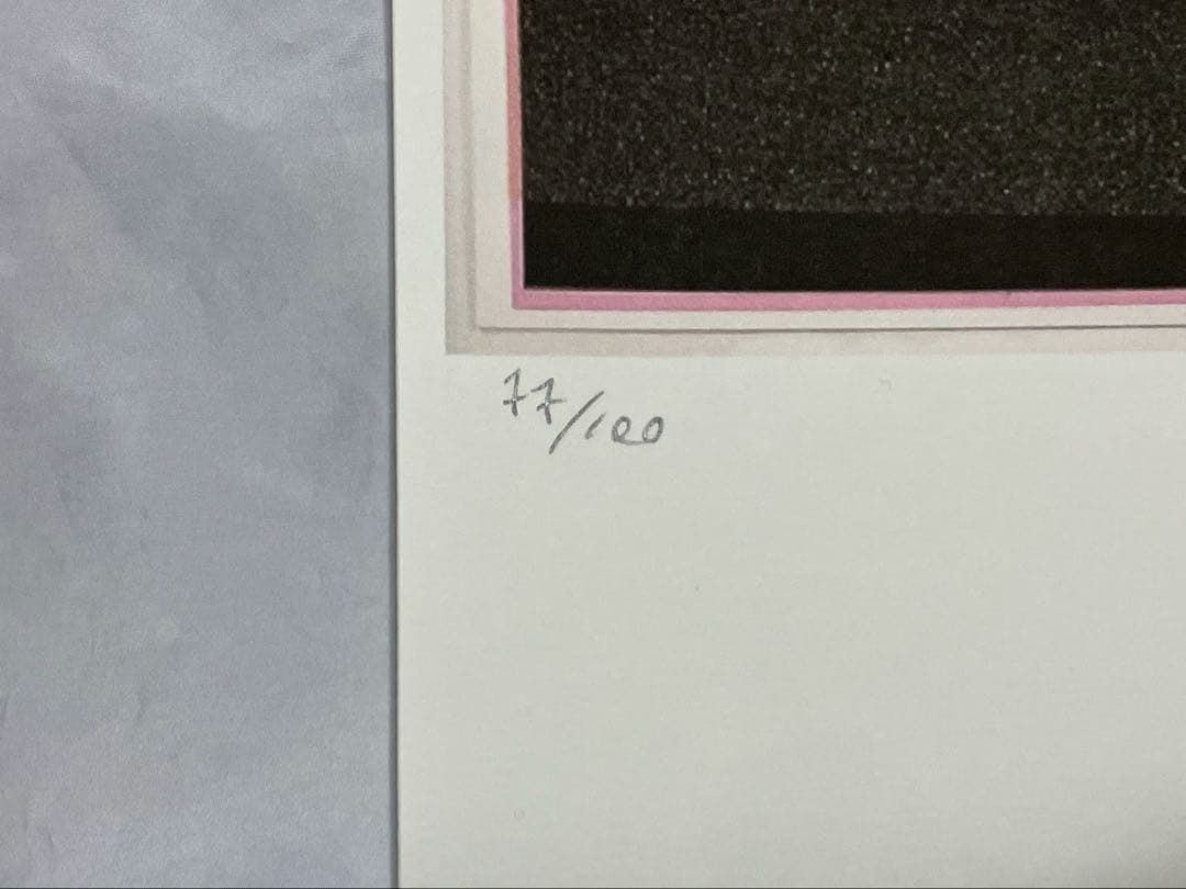 ゴ*ん様 【模写】限定100枚 アート品 アンディ・ウォーホル ミッキーマウス【