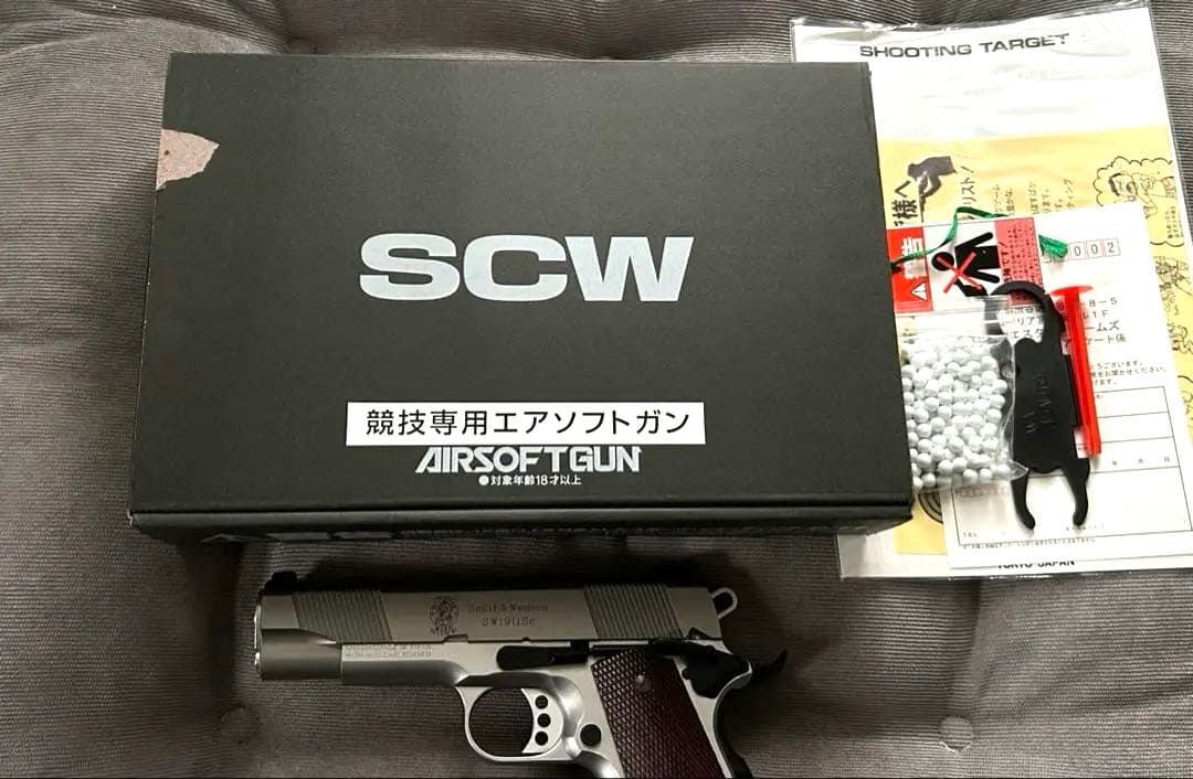 【WA】S&W SW1911 SC 4•1/4【希少・極美品‼️】
