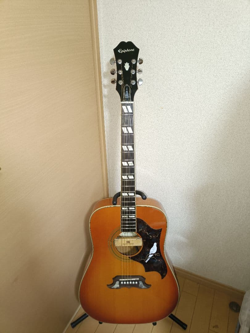 Epiphone DOVE PRO VB ＆ Seymour Duncan PU