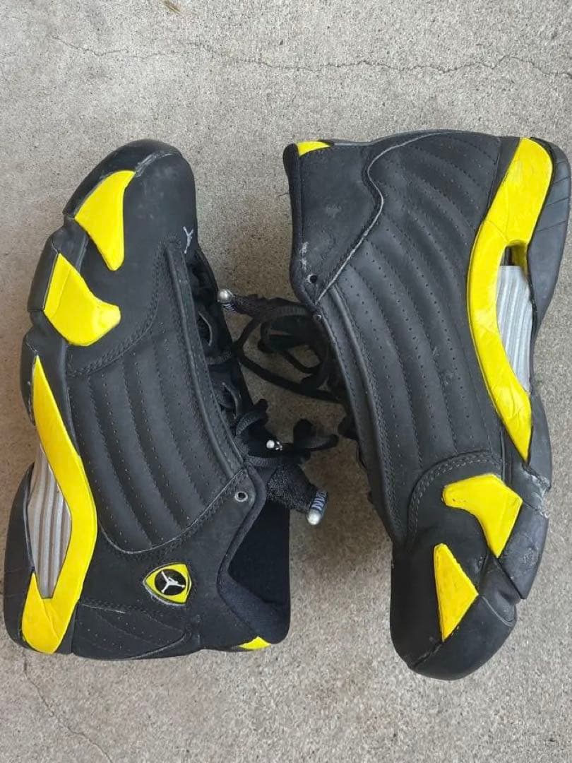 レアNIKE AIR JORDAN 14 RETRO THUNDER